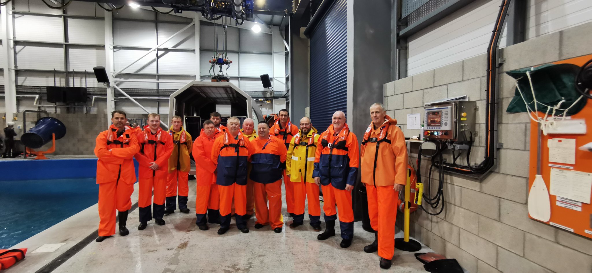 Fishermen take part in real-life safety training | The Shetland Fishermen